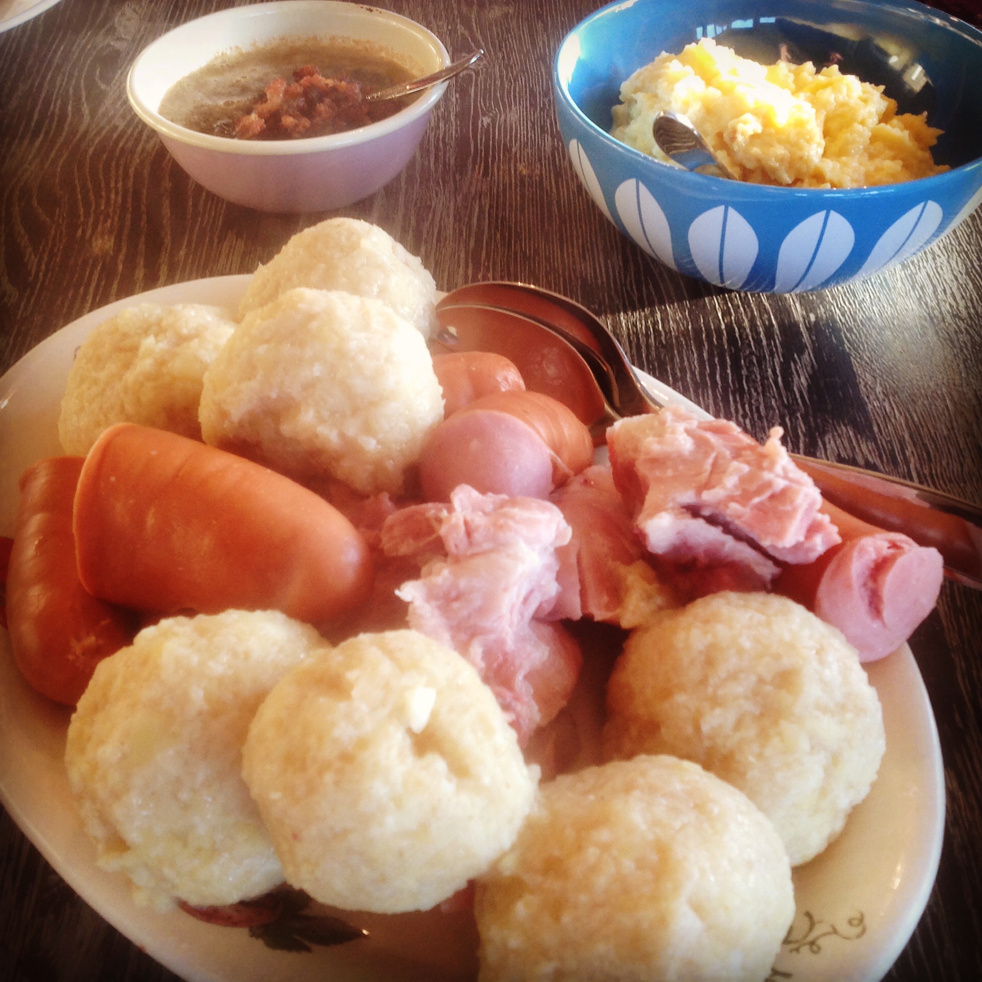 Komla med dott. – Fru Haaland